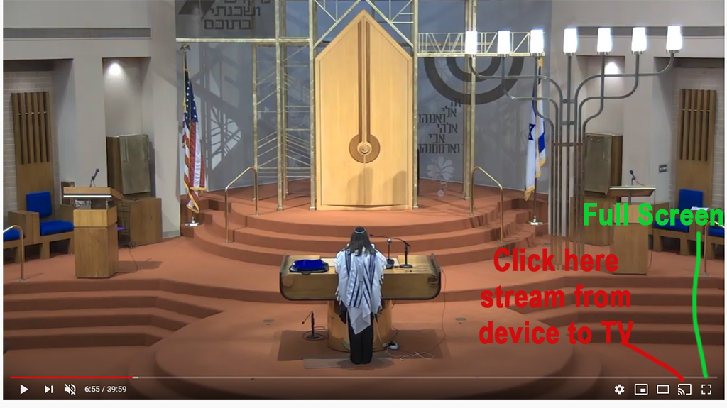 Stream to a TV - Jacksonville Jewish Center - Conservative Synagogue ...